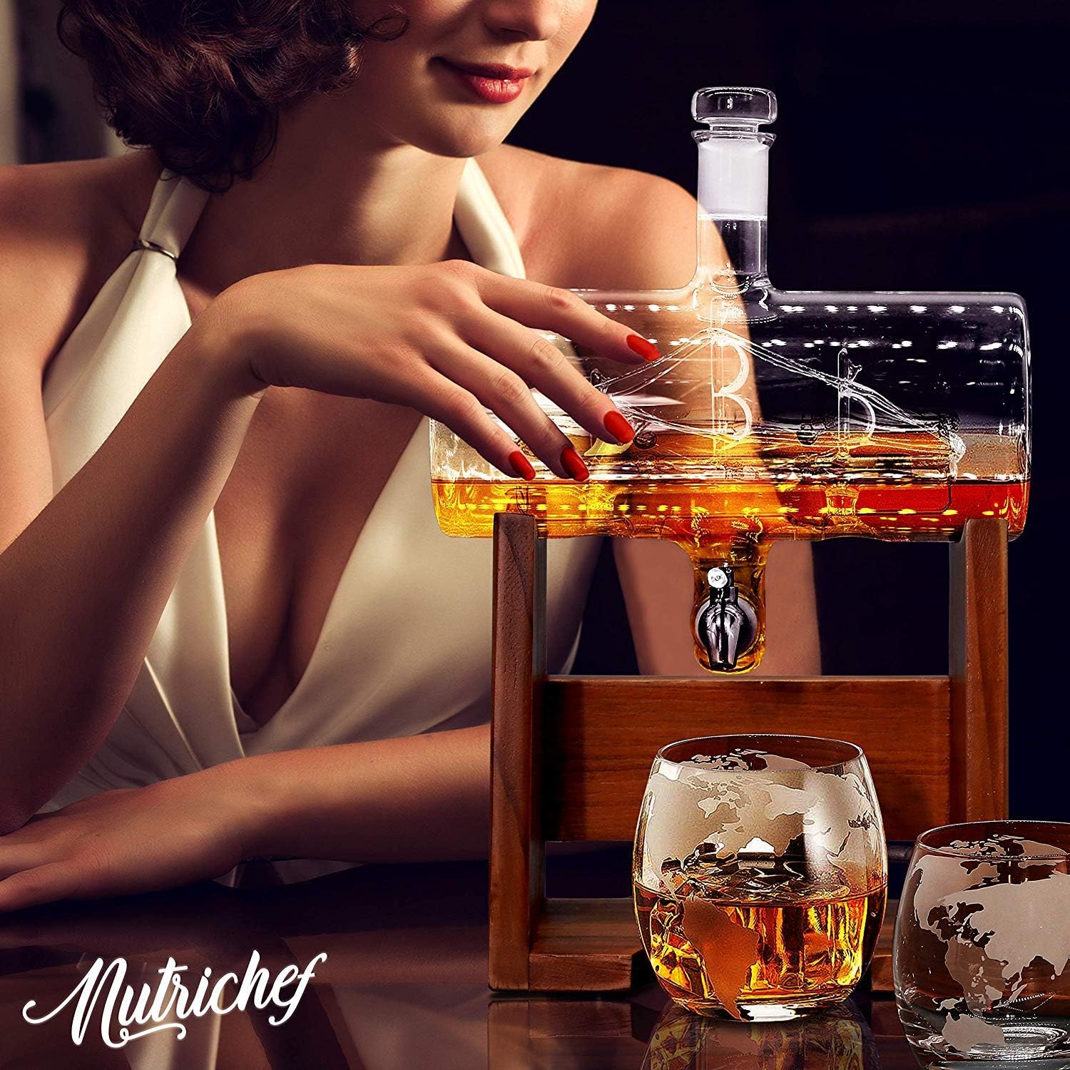 NutriChef Glass Whiskey Decanter Review | Everything About Whiskey! NutriChef Glass Whiskey Decanter Review | Everything About Whiskey!